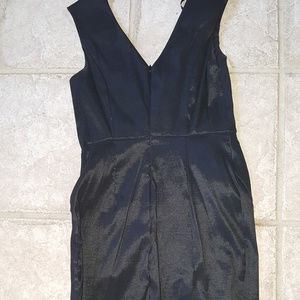 Pompous Studio | Dresses | 4p Stretch Lbd Dress With Ruffle | Poshmark